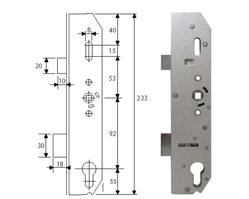 Mila Lock Case – Window and Door Parts Ltd