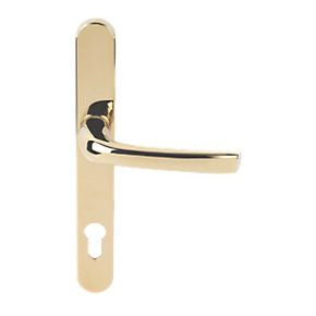 Mila Pro Linea Long Backplate Handle – Window and Door Parts Ltd