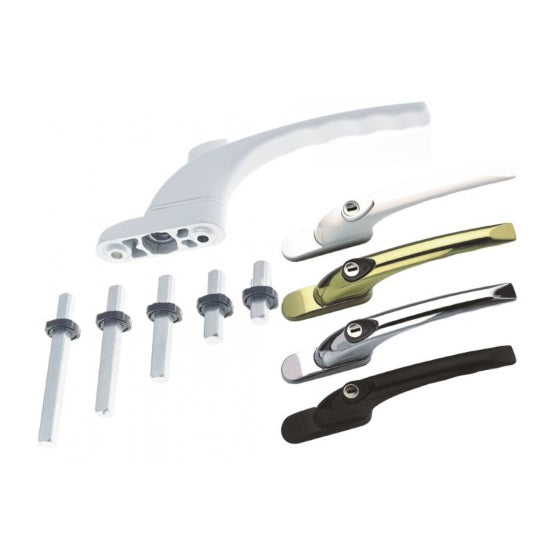 Inline Window Handle With Smart Spindle – Window and Door Parts Ltd